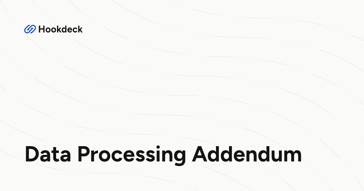 Data Processing Addendum