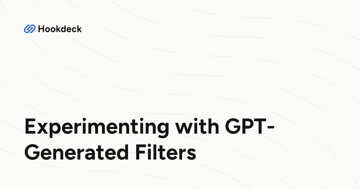 Experimenting with GPT-Generated Filters