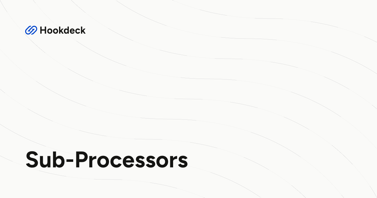 Sub-Processors