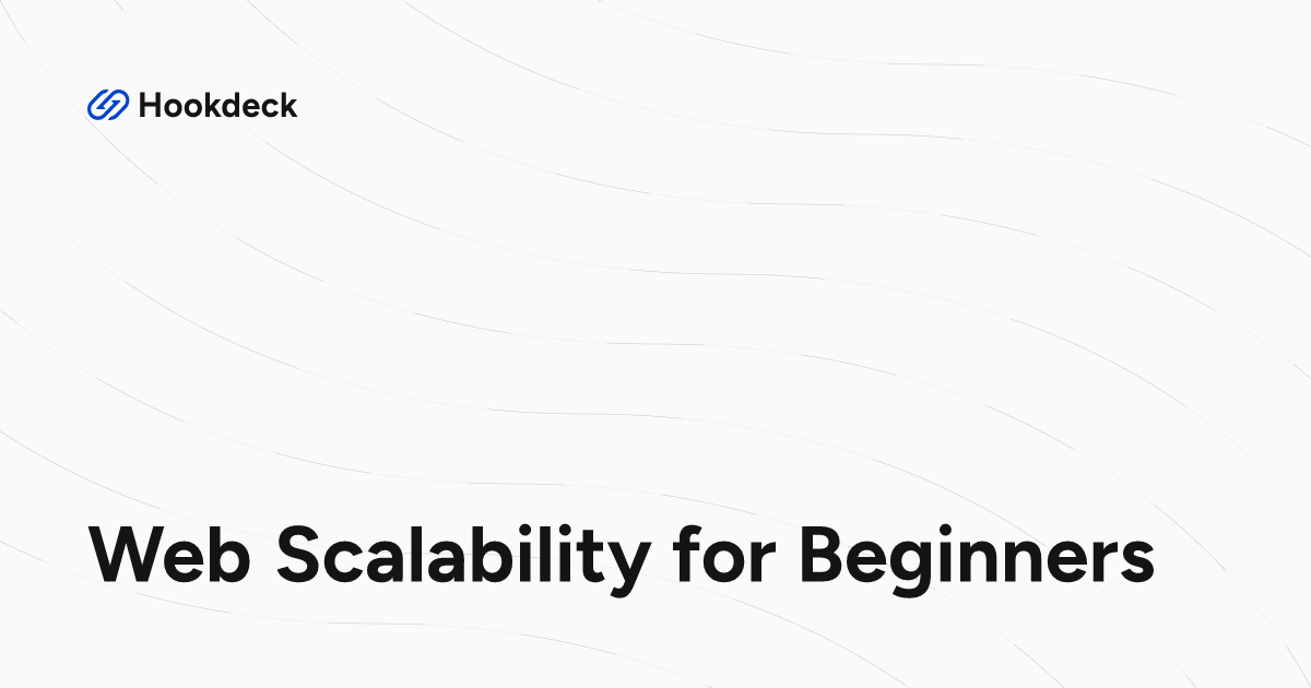 Web Scalability for Beginners